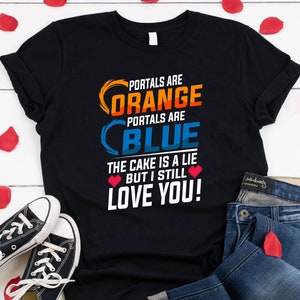 Portal Game Poem Shirt Girl Valentines Day Shirt Boys, Valentines Day ...