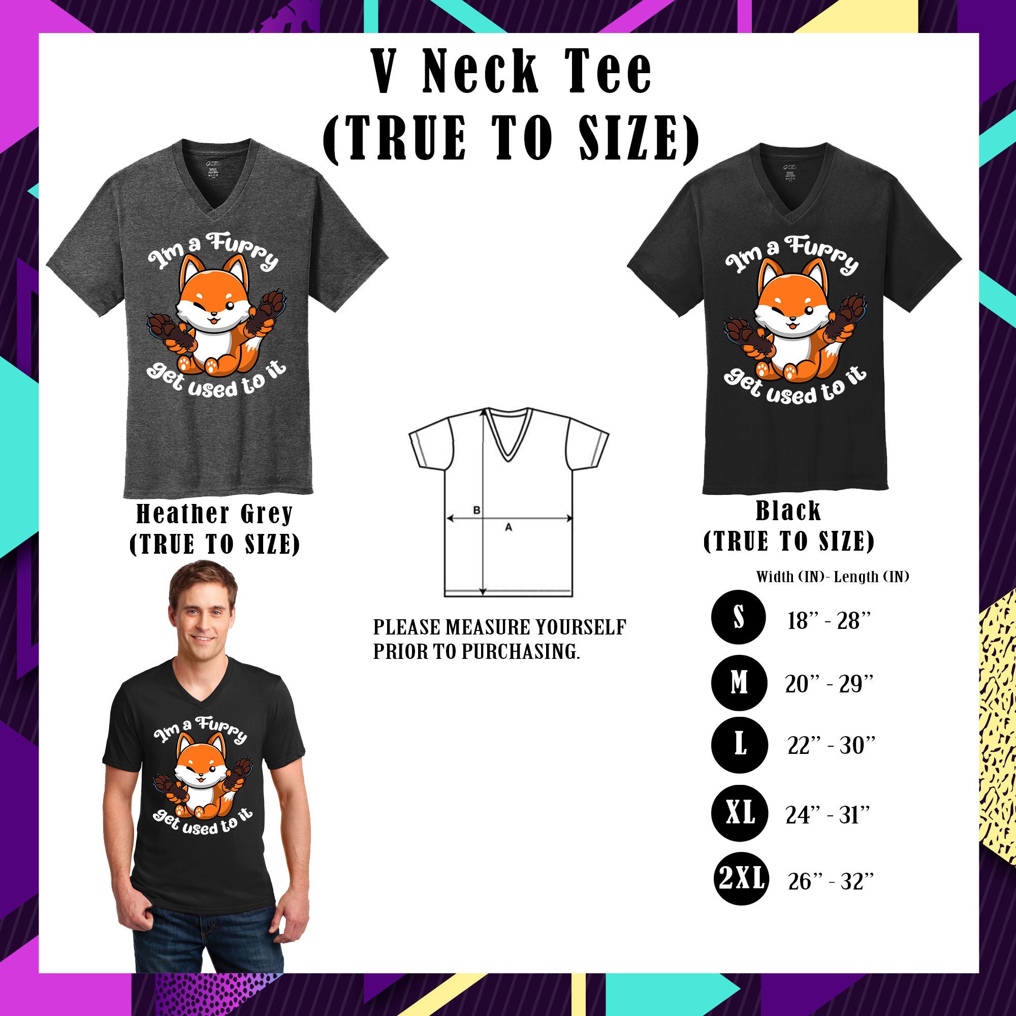 I'm a Furry Shirt Fox Furry Merch Furry Fandom Shirts - Etsy