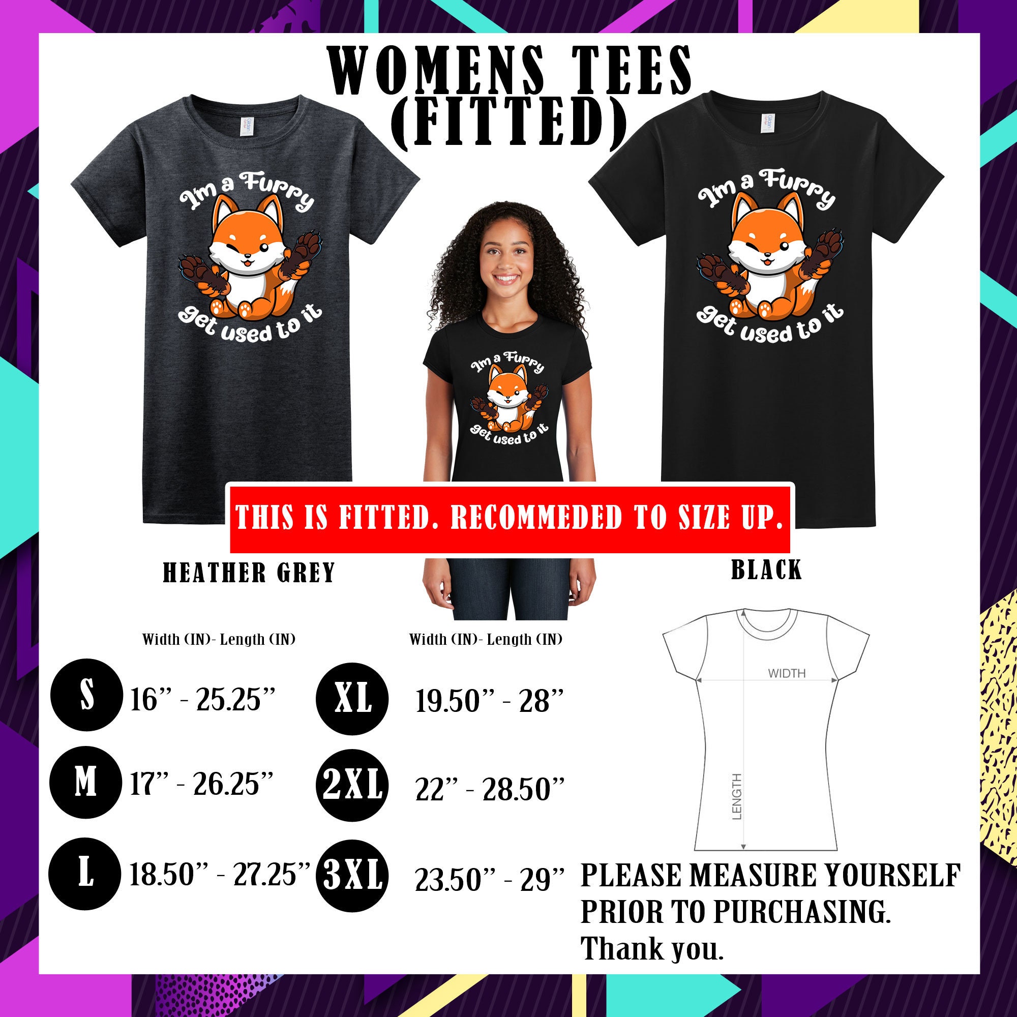 I'm a Furry Shirt Fox Furry Merch Furry Fandom Shirts - Etsy