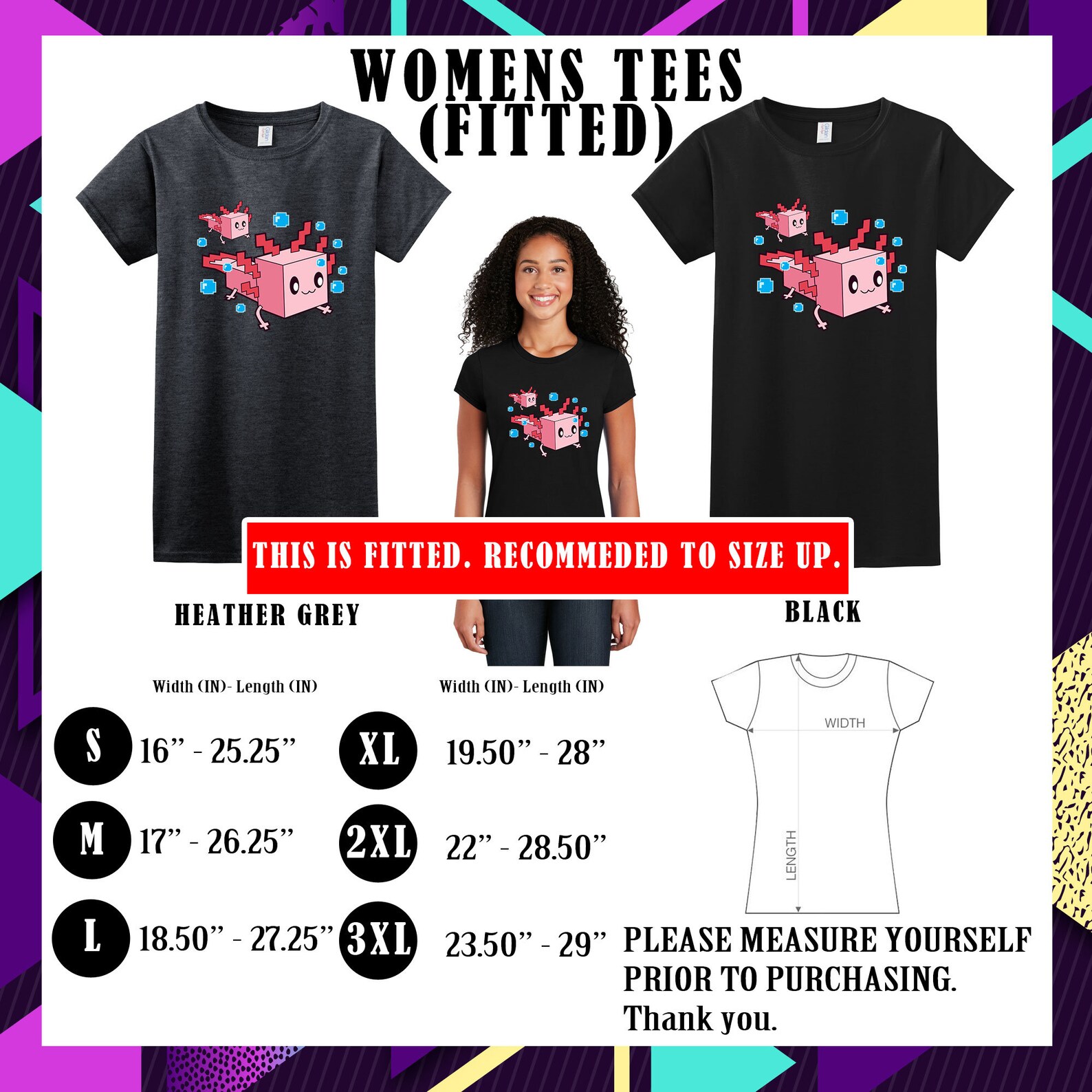 Axolotl Shirt 8 Bit Gamer Tshirt Axolotl Birthday Party Tee | Etsy