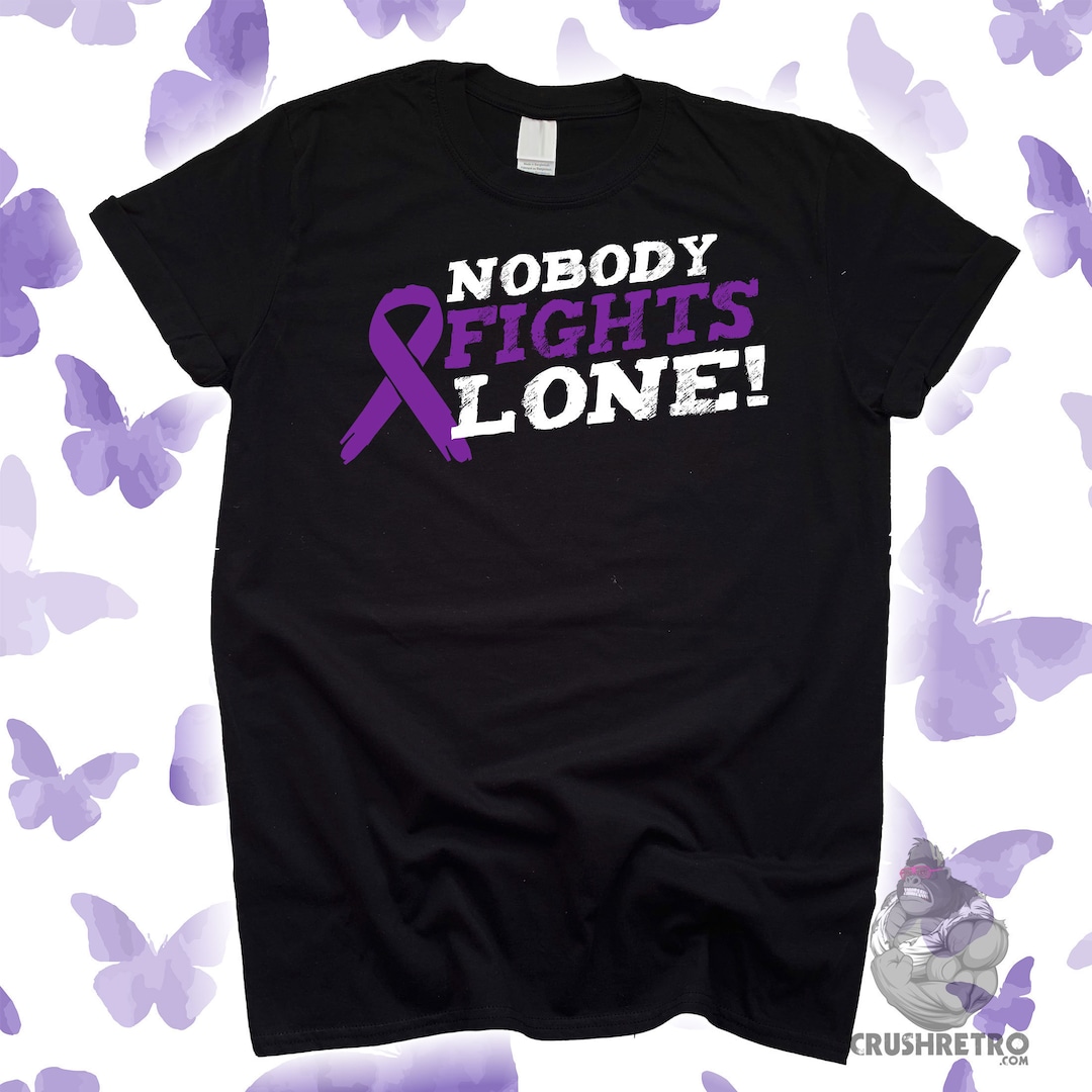 Lupus Awareness T Shirt, Nobody Fights Alone Lupus Shirt, Lupus ...