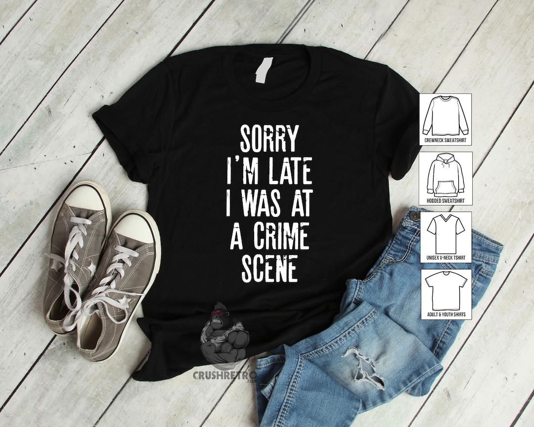True Crime Scene Shirt / True Crime Junkie Hoodie / Mystery TV Show ...