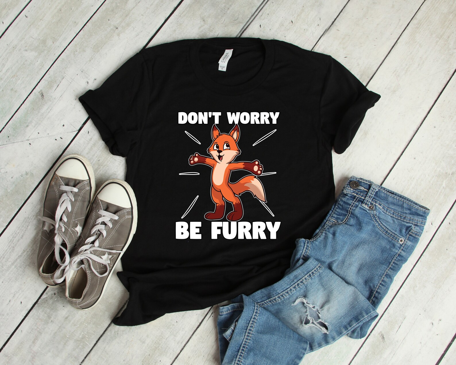 Red Fox Furry Fursona T Shirt Women Men Boys Girls / Hoodie / - Etsy