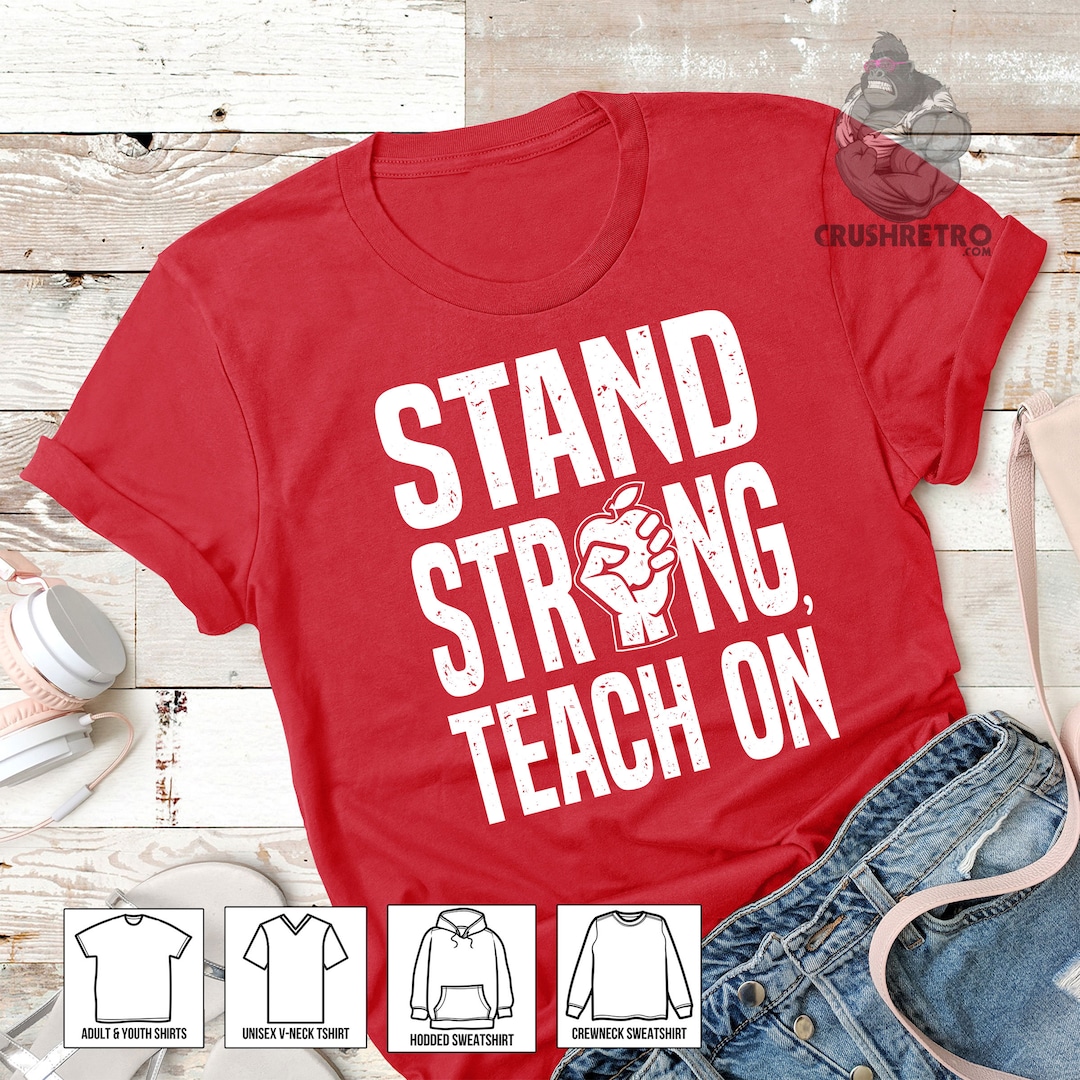 Red for Ed Teacher Shirt / Red for Education Hoodie / Red4ed V-neck ...
