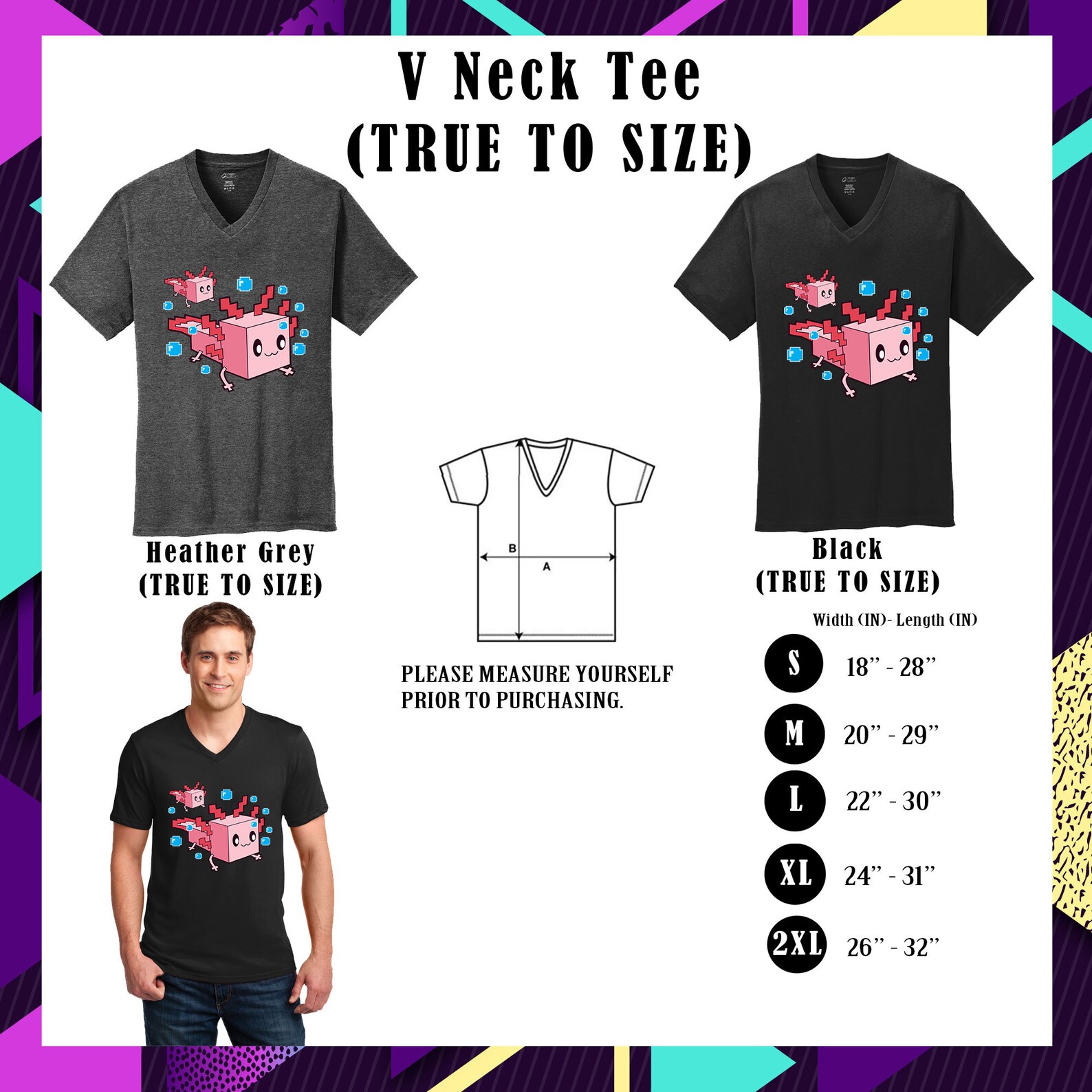 Axolotl Shirt 8 Bit Gamer Tshirt Axolotl Birthday Party Tee - Etsy