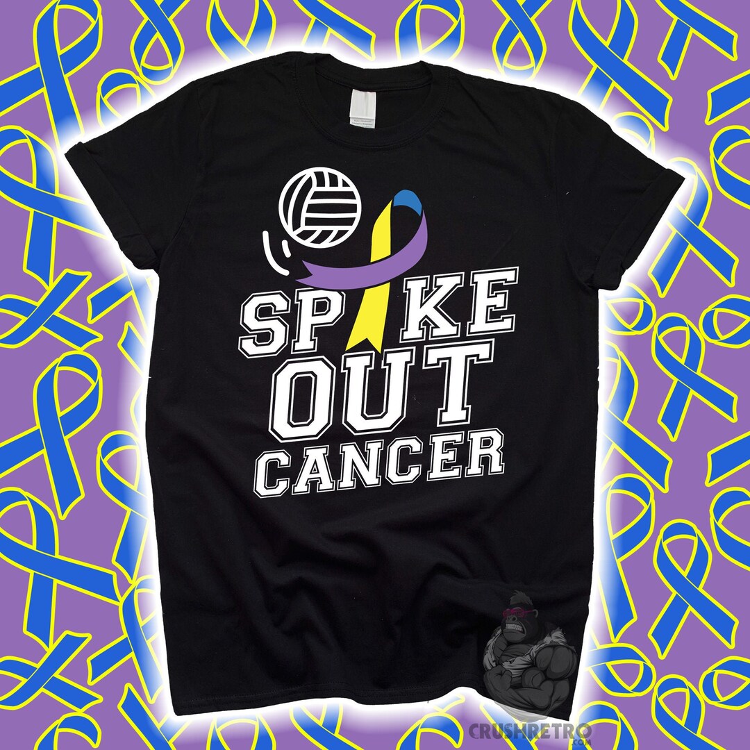 Spike Out Bladder Cancer Awareness Shirt for Women Men Teen Kids Tee ...