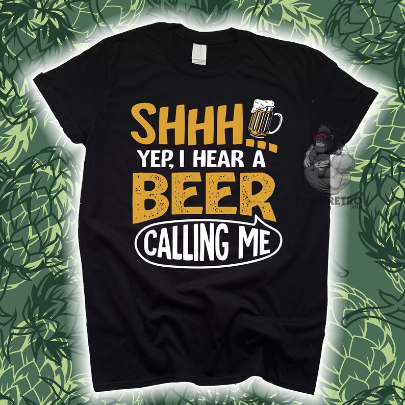 Funny Beer Shirt I Hear A Beer Calling Me Craft Beer Lover - Etsy