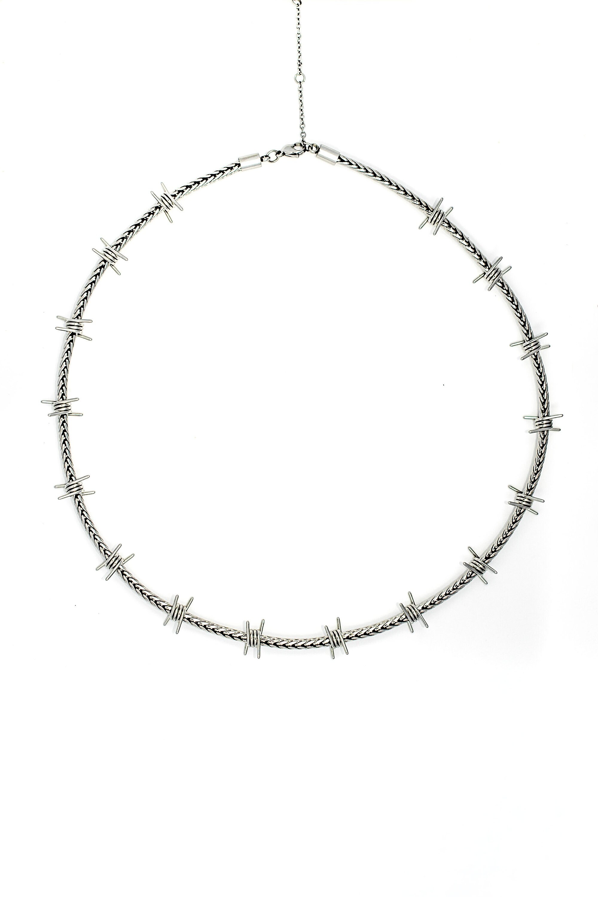 The Barbed Wire Chain - Etsy