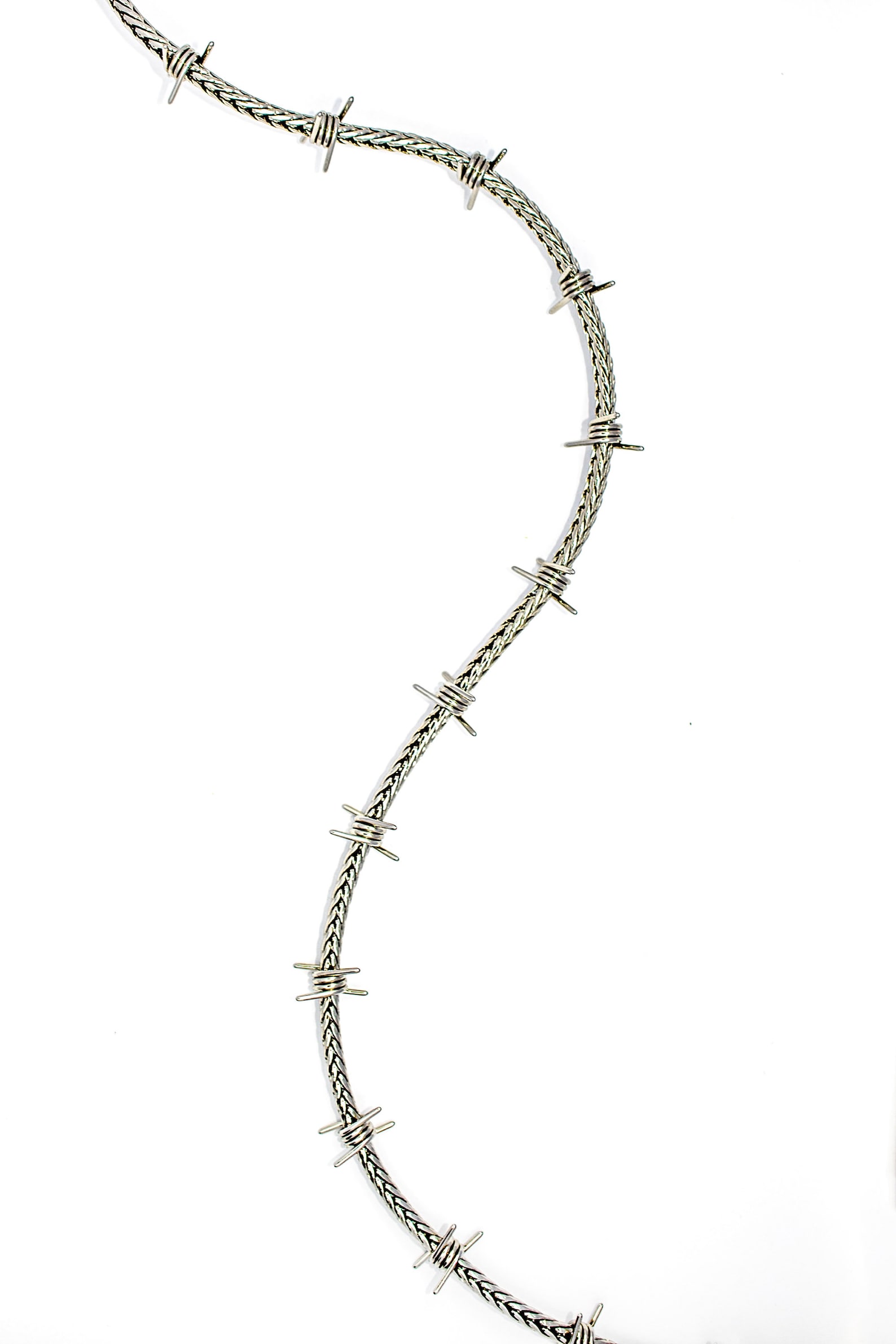 The Barbed Wire Chain - Etsy