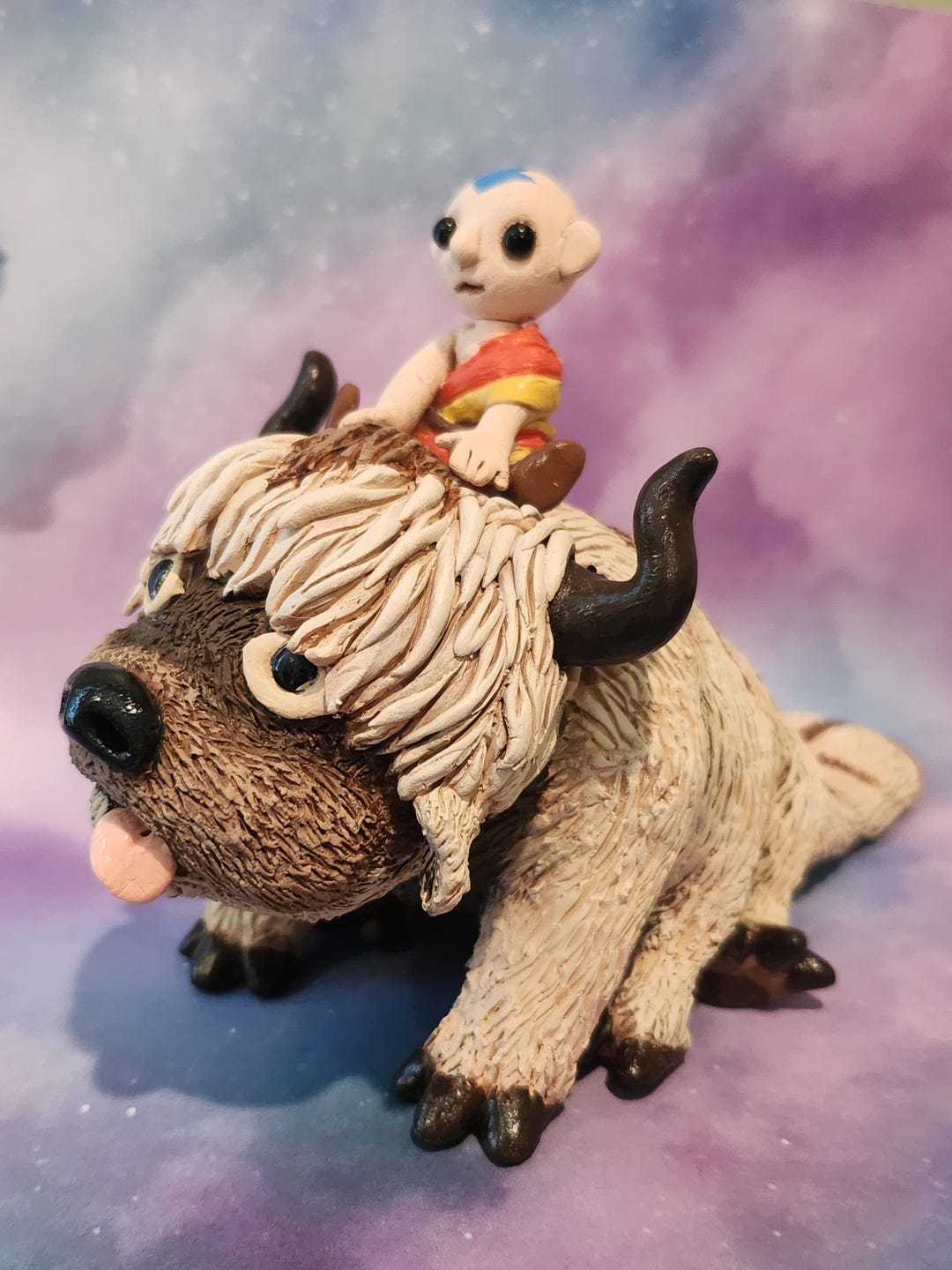 Appa and Aang,avatar,the Last Air Bender,sky Bison - Etsy
