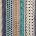 Seaside Sampler Striped Afghan, Crochet - Etsy