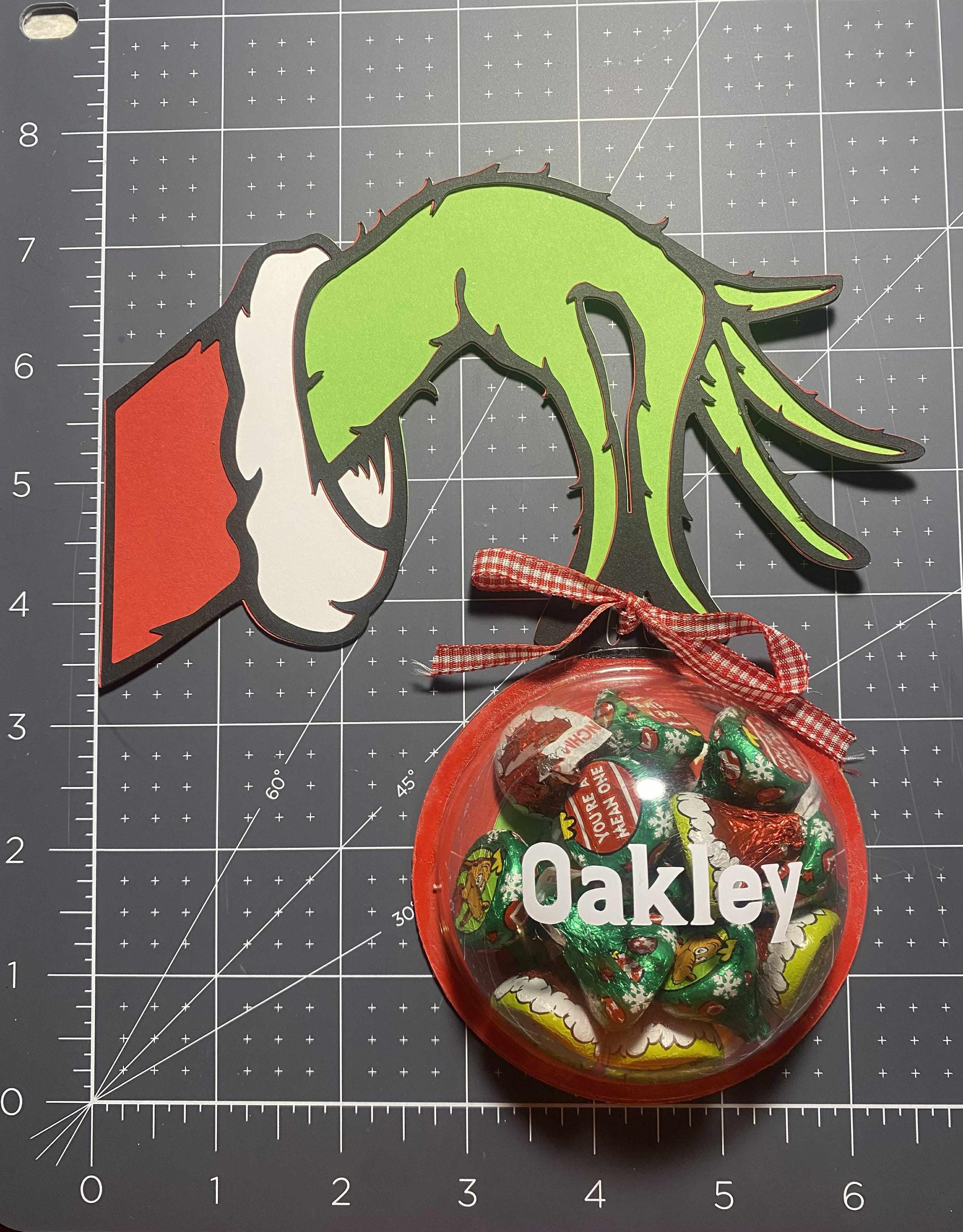 Personalized Grinch Stocking Stuffer Candy Dome,party Favor - Etsy