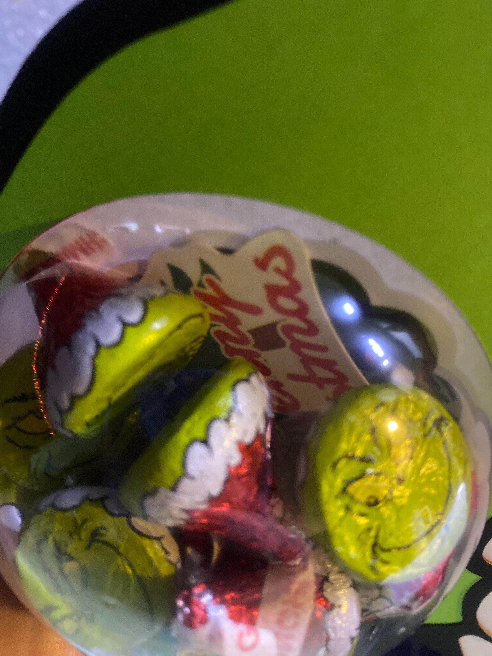 Personalized Grinch Stocking Stuffer Candy Dome,party Favor - Etsy
