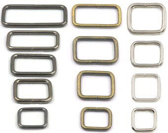 50 Pcs Non Welded Dee Rings Webbing D Buckle Bag 10mm 12mm | Etsy