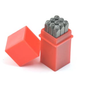 1 Sets 4mm Steel Symbol Punctuation Stamp Die Punch Jeweler - Etsy