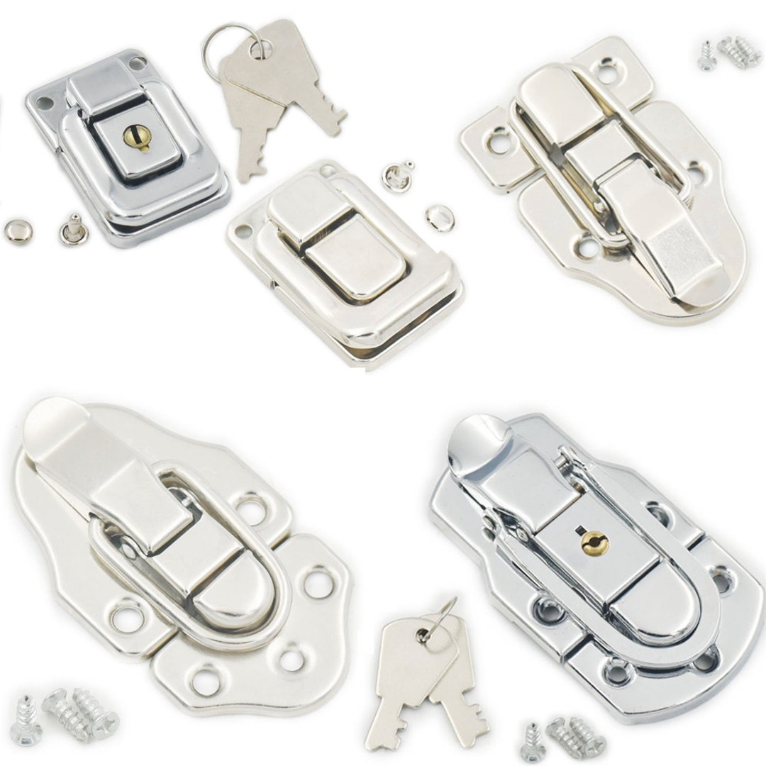 5 Sets Latch Trunk Catch Box Toggle Case Draw Bolt Bag Lock Closure ...