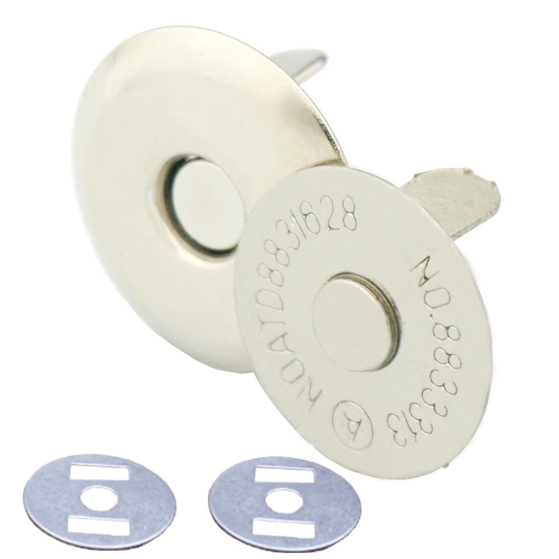 50 Sets 5/8 16mm Magnetic Purse Round Snap Clasps - Etsy