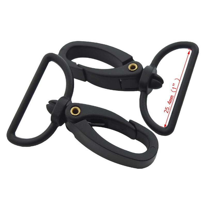 50 Pcs Plastic Swivel Clip Snap Tregger Lanyard Lobster Clasp 1" 25mm ...
