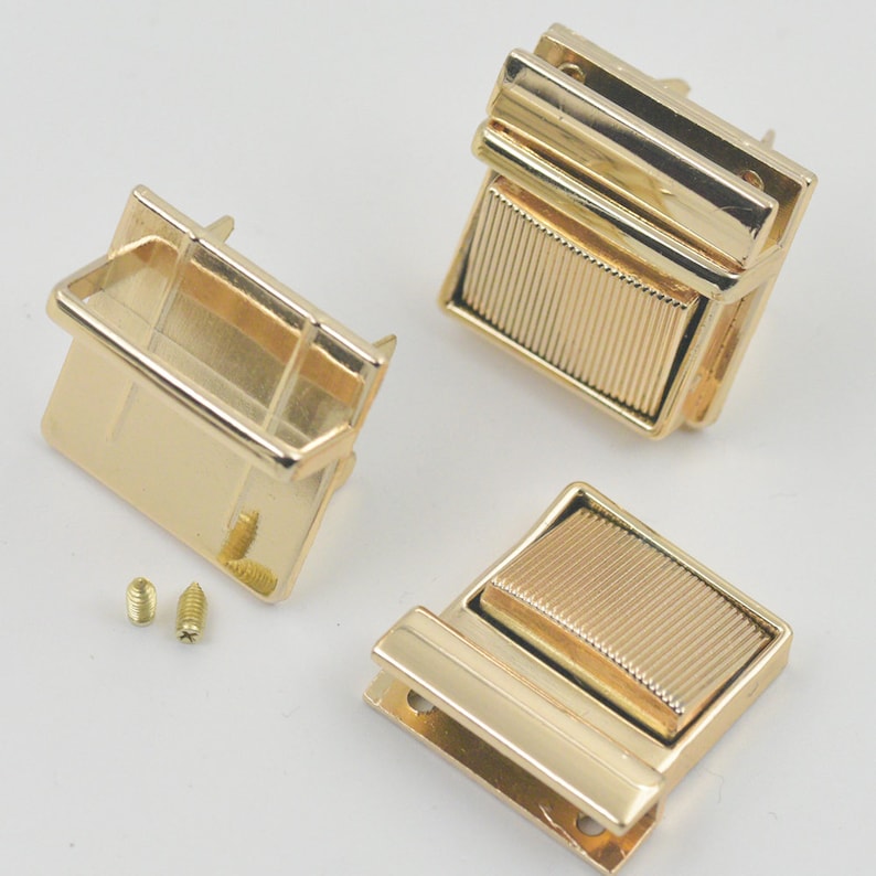 1 2 5 Sets Closure Catch Tuck Latch Lock for Leather Bag Case | Etsy