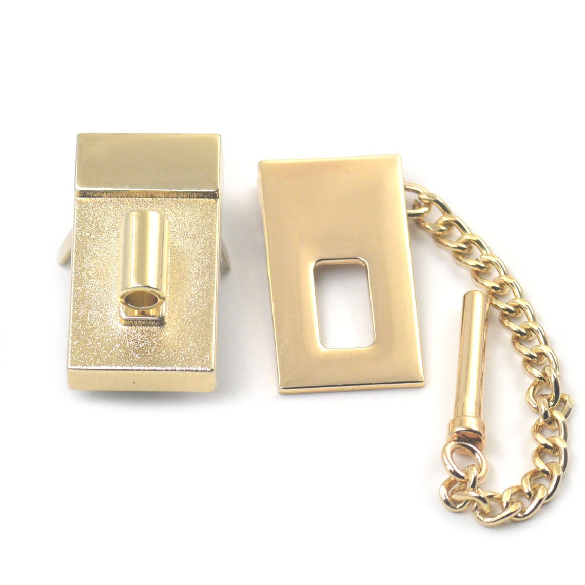1/2/5 Pcs 58mmx24.5mm Latch Lock Rectangular Chain Closure Lock Handbag ...