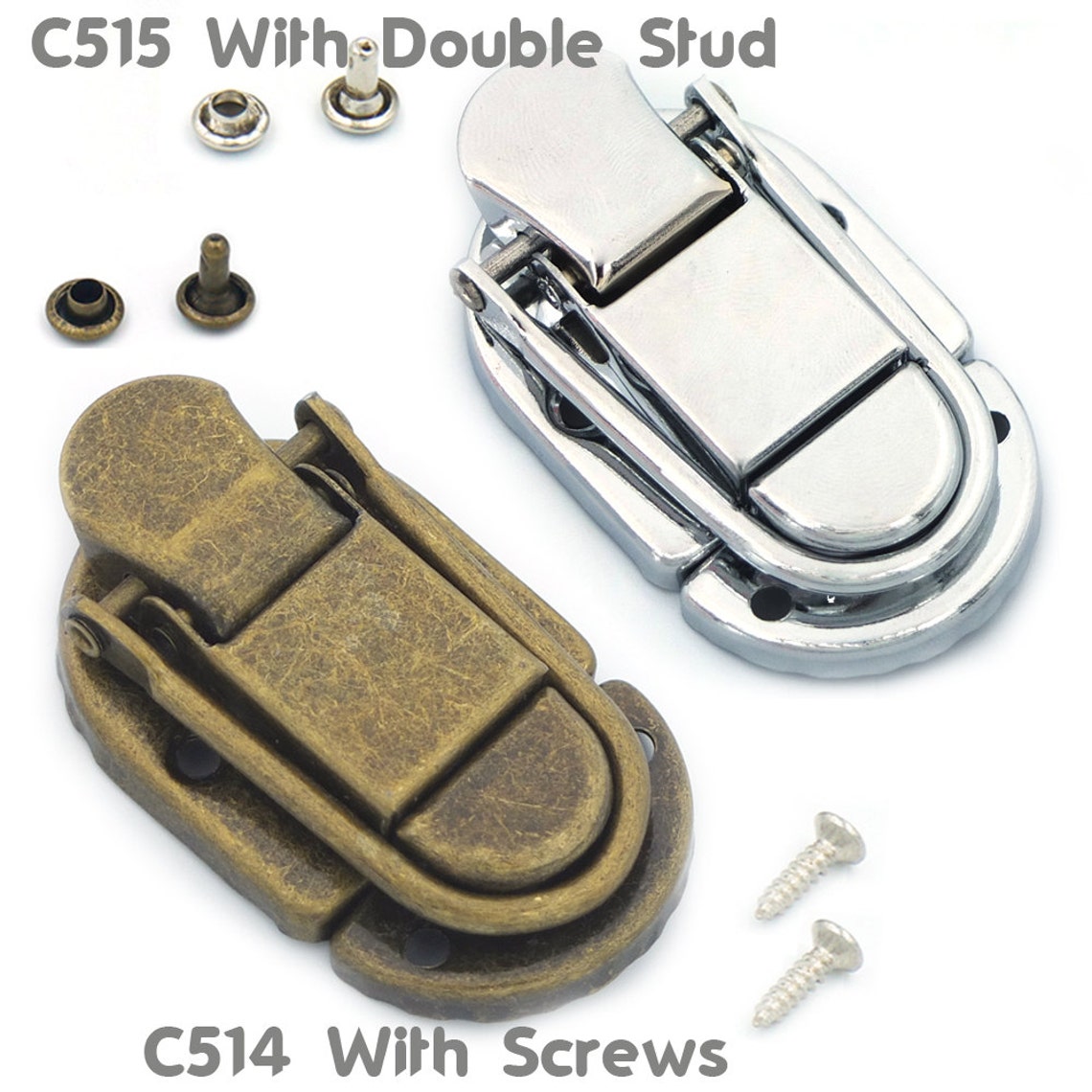 2 5 10 20 Sets Toggle Case Catch Latch Trunk Drawbolt Closure Chest ...