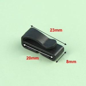 Plastic Snap Quick Slip Keeper Buckle Tilt Hook Rectangle Adjustable ...