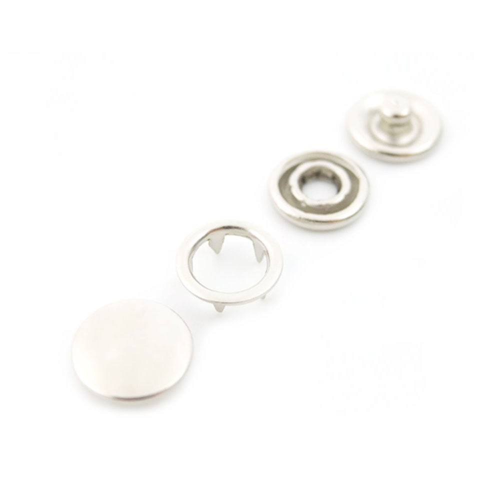 100 Sets 3/8 9.5mm Open Ring No Sew Snaps Fasteners | Etsy