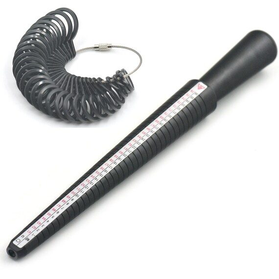 Plastic Jewelry Standard Size Mandrel Stick Finger Ring Sizer - Etsy
