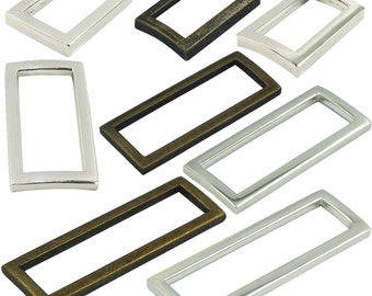 50 PCS Rectangle Plastic Square Dee Ring D Webbing Belt Ribbon | Etsy