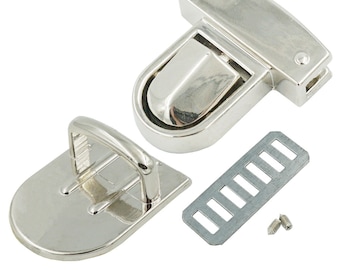 1 2 5 Sets Closure Catch Tuck Latch Lock for Leather Bag Case | Etsy