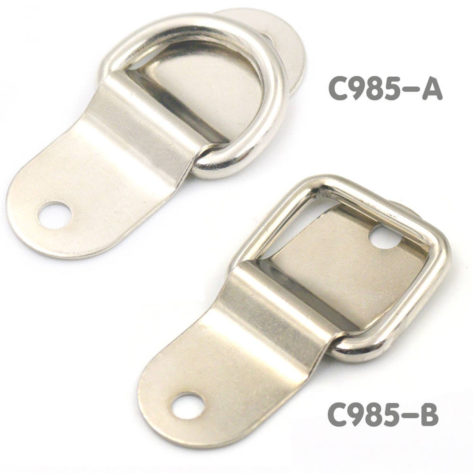 5 Sets Arch Bridge Leather Square D Ring Buckles Double Cap | Etsy