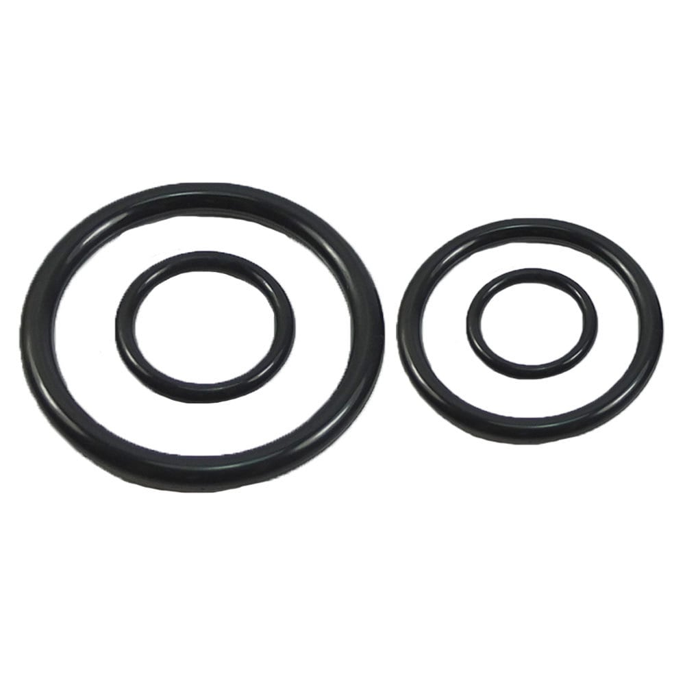 50 Pcs Plastic O Rings for Webbing Belts Bags (3/4