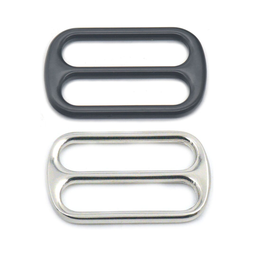 2/5/10/25 Widemouth Round Triglides Webbing Slides Leather Straps D ...