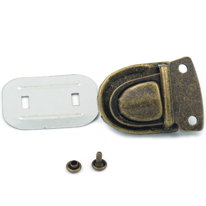 10 Set Travel Bag Tuck Lock Clasp Closure Catch With Screws or - Etsy