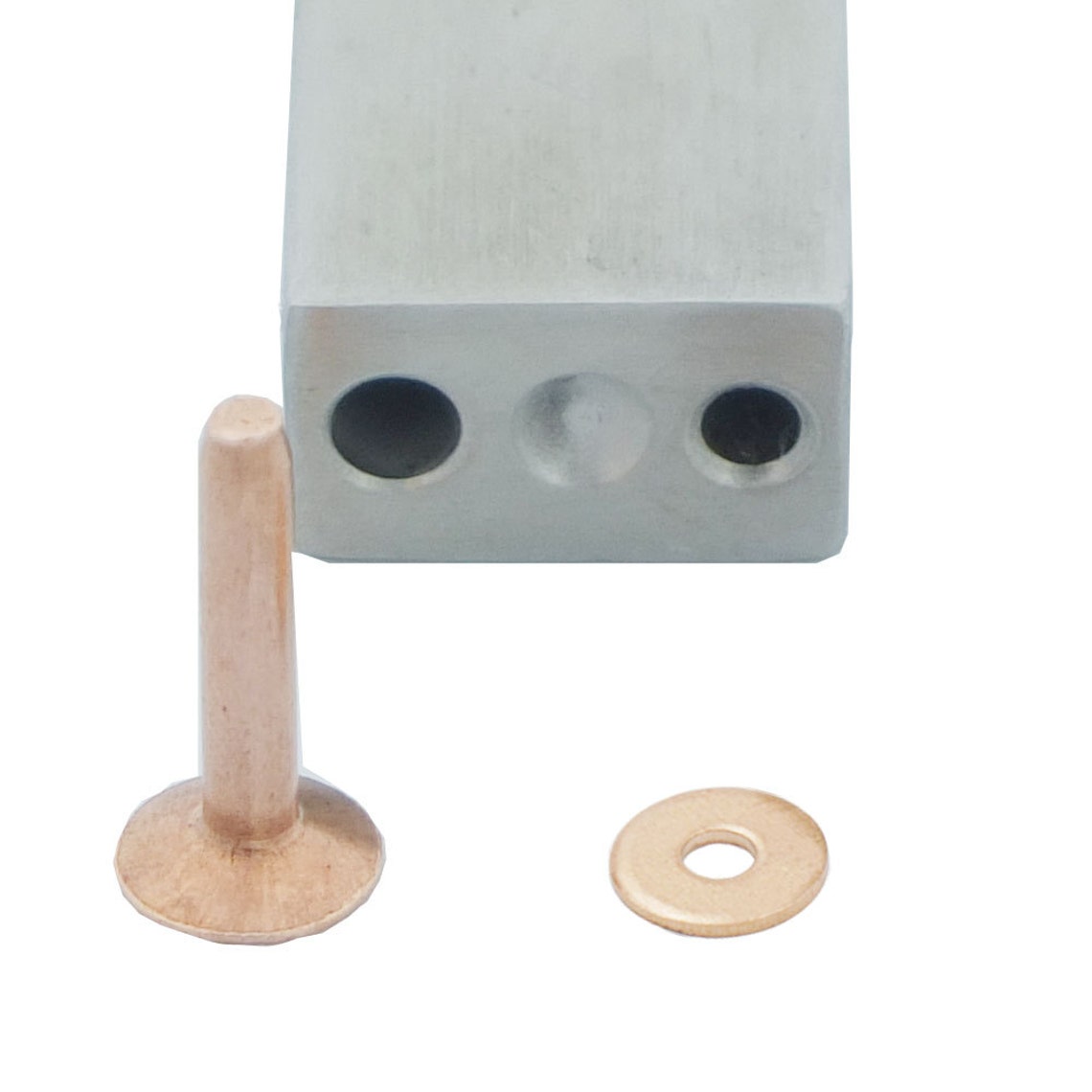 10 Sets Solid Copper Rivets Burrs With 304 Tools Fasteners - Etsy