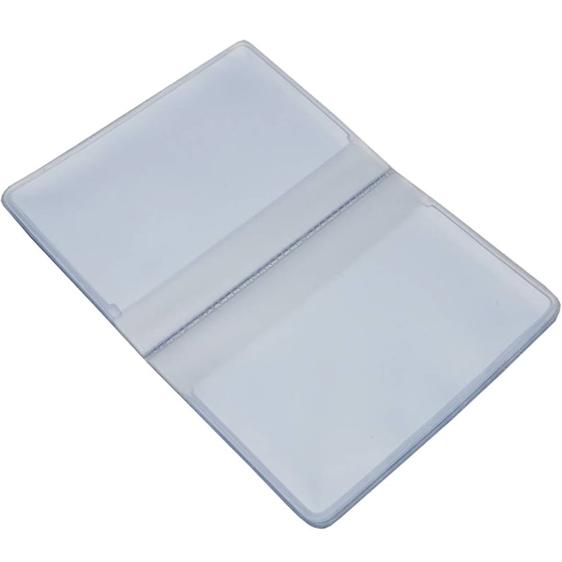 2 PCS Plastic Replacement Wallet Inserts for Credit ID Cards or ...