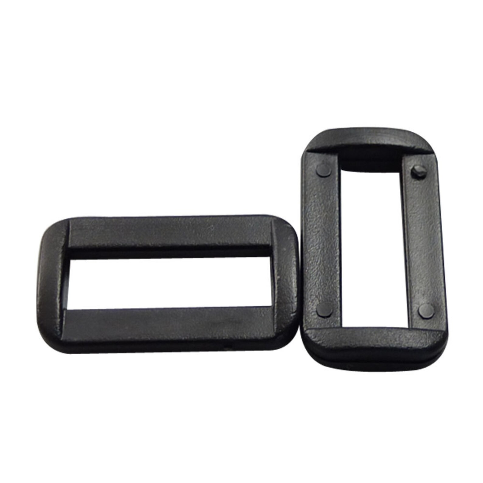 50 PCS Rectangle Plastic Square Dee Ring D Webbing Belt Ribbon Buckles ...