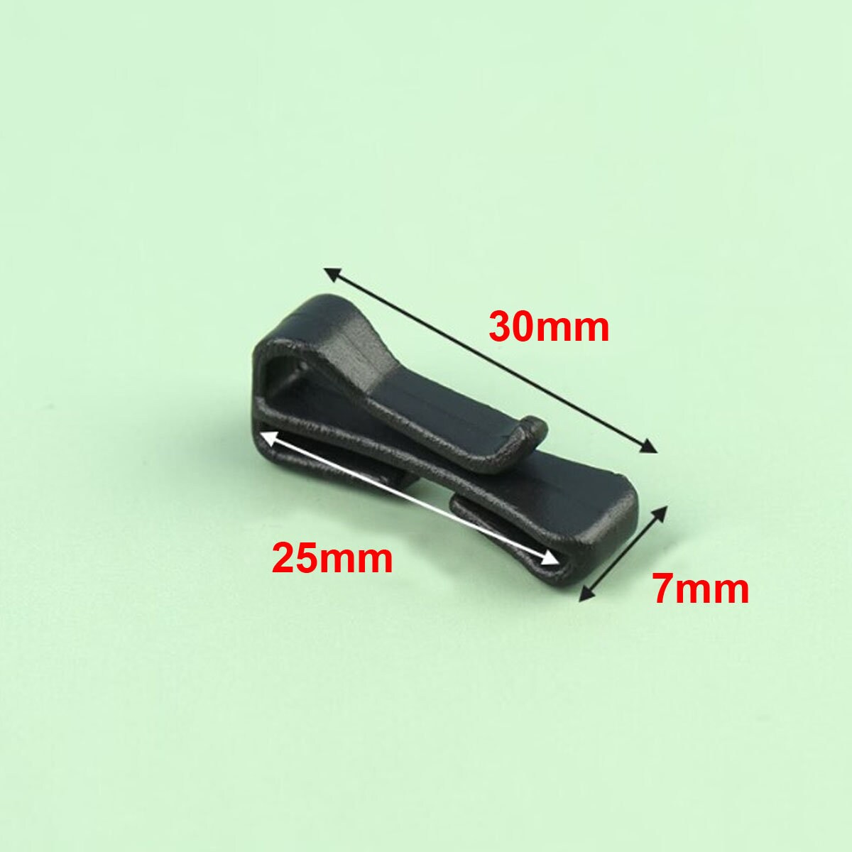 Plastic Snap Quick Slip Keeper Buckle Tilt Hook Rectangle Adjustable ...
