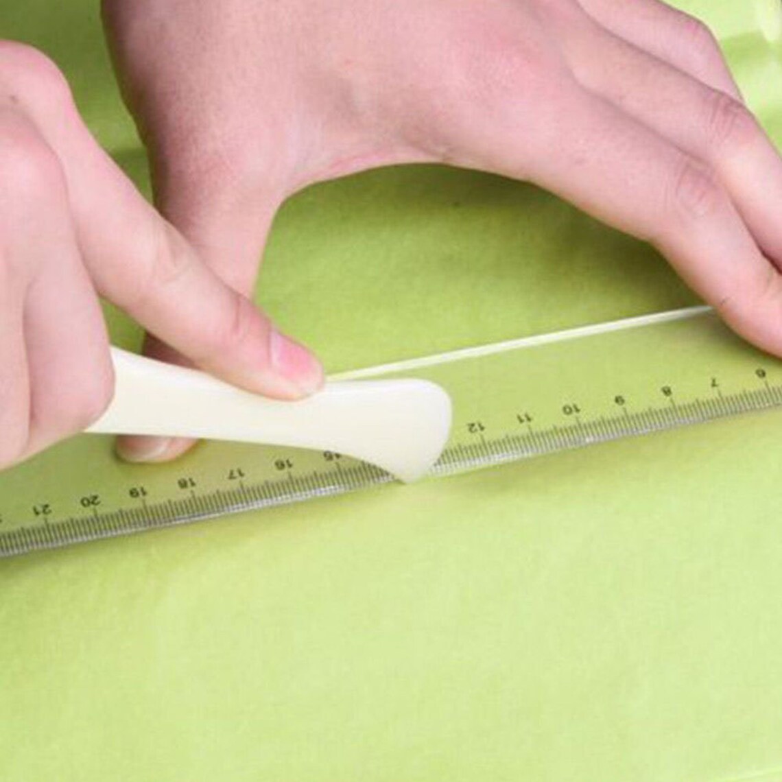 1/2/5 Set Plastic Paper Crease Maker Set Bone Folder Paper - Etsy