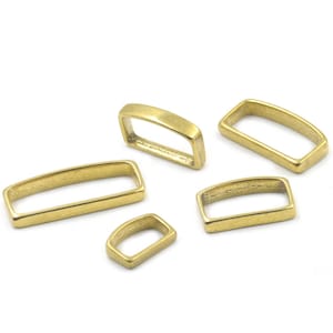 Brass D Ring Belt Loop Welded Strap Leather Bag Strap 16mm 20mm 25mm ...