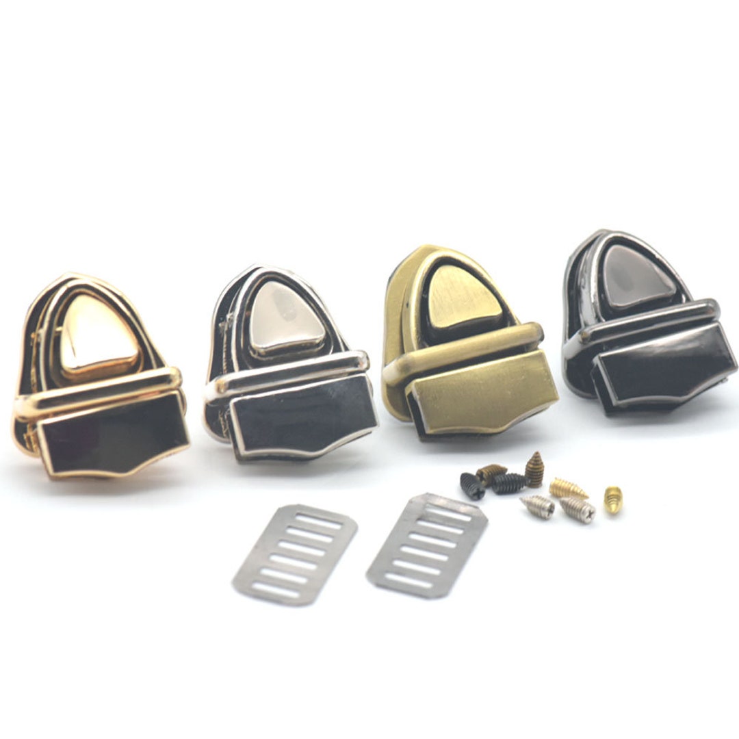 26mm Metal Tuck Clasp Lock Set for Leather Bag, Case, Handbag - Etsy