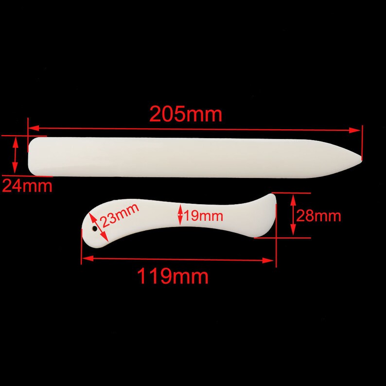 1/2/5 Set Plastic Paper Crease Maker Set Bone Folder Paper - Etsy