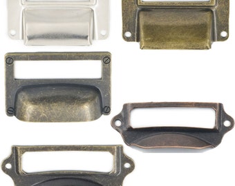 Label Drawer Pull | Etsy