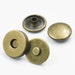 20 Sets 14mm 9/16" Magnetic Snaps Purse Double Rivet Closures Round ...