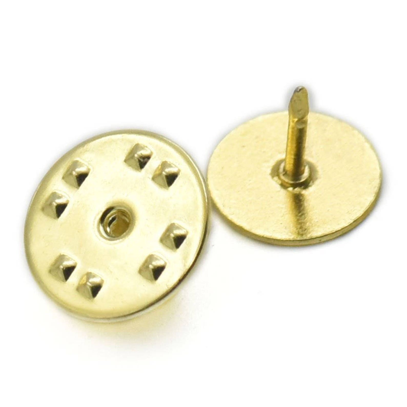200 Sets Brass TIE Tac Tacks Butterfly With Clutch Findings - Etsy