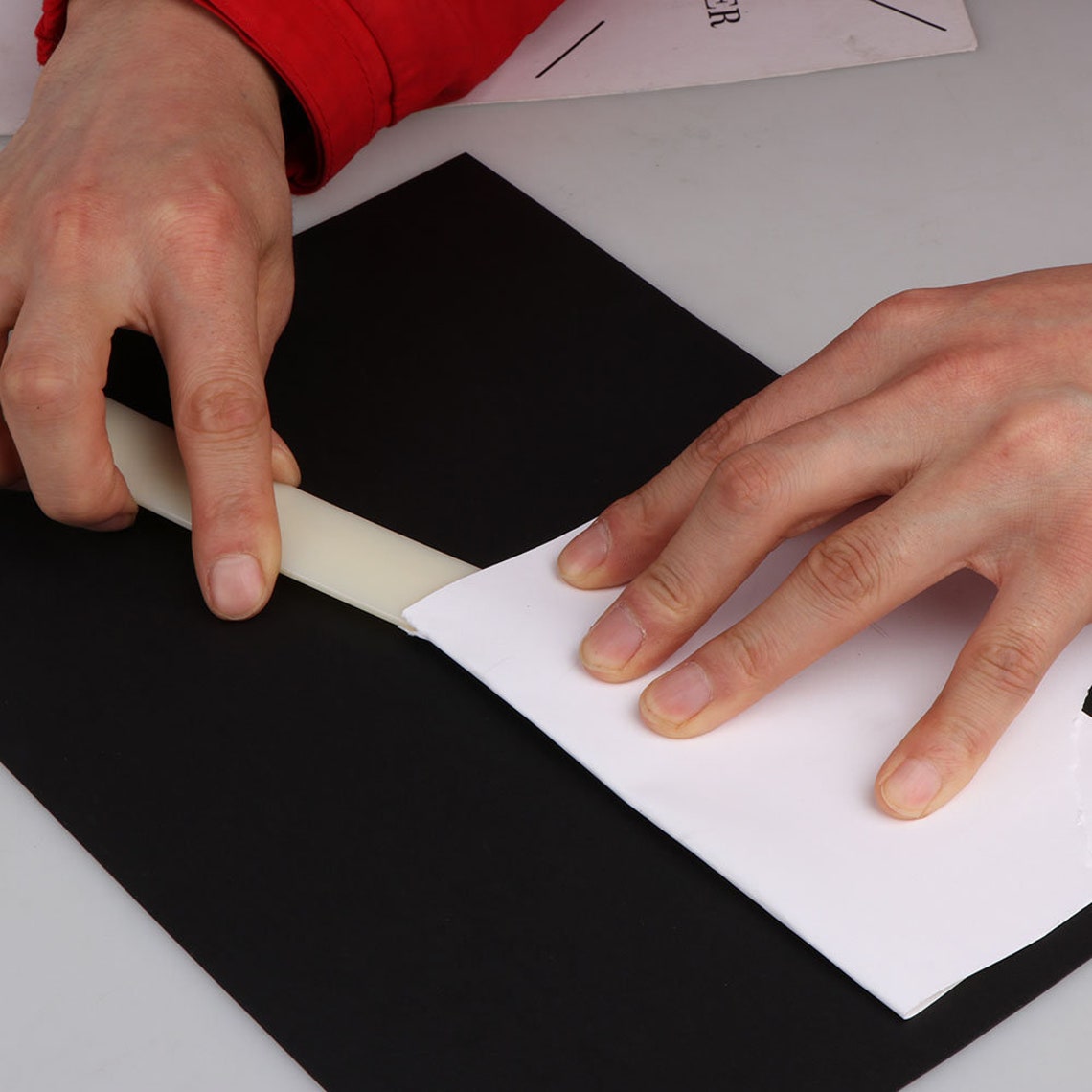 1/2/5 Set Plastic Paper Crease Maker Set Bone Folder Paper - Etsy