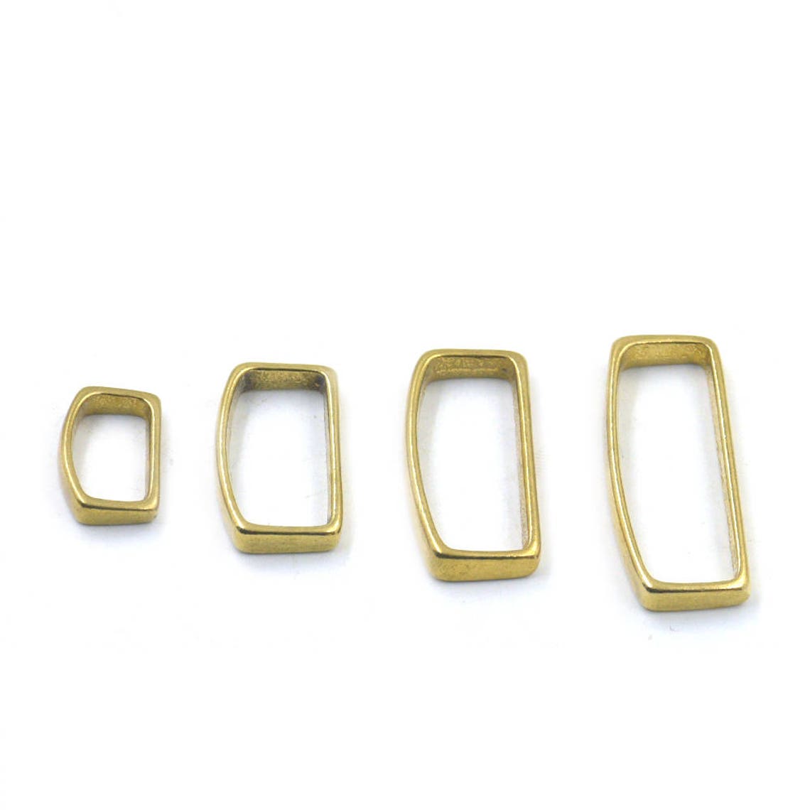 Brass D Ring Belt Loop Welded Strap Leather Bag Strap 16mm | Etsy UK