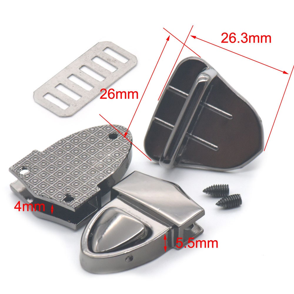 2/5/10/20 Sets 26mm Closure Catch Locks Tuck Leather Bag Case | Etsy