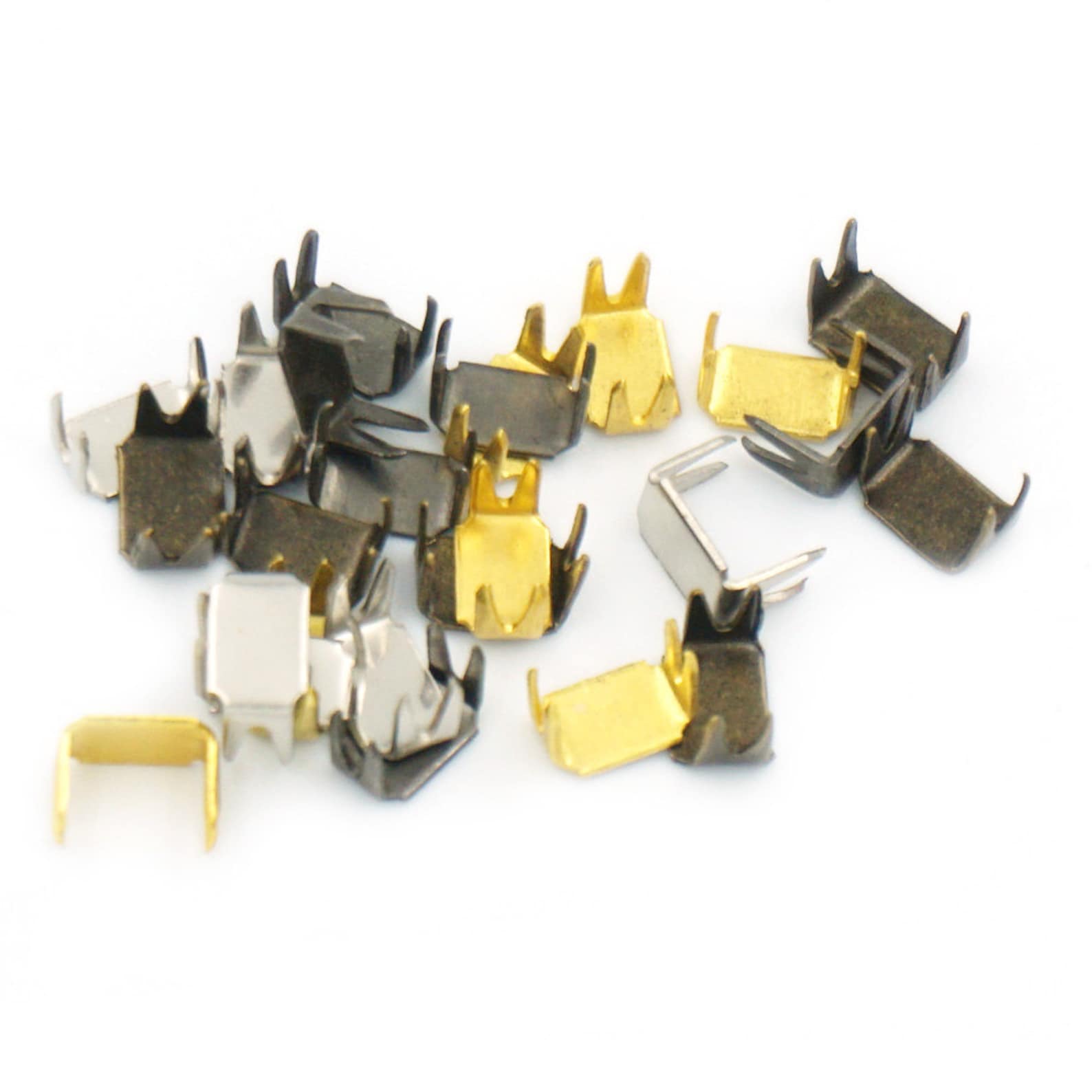 200 Pcs #3 Zipper Slider Stoper Top Stops Bottom Rescue Repair Set ...