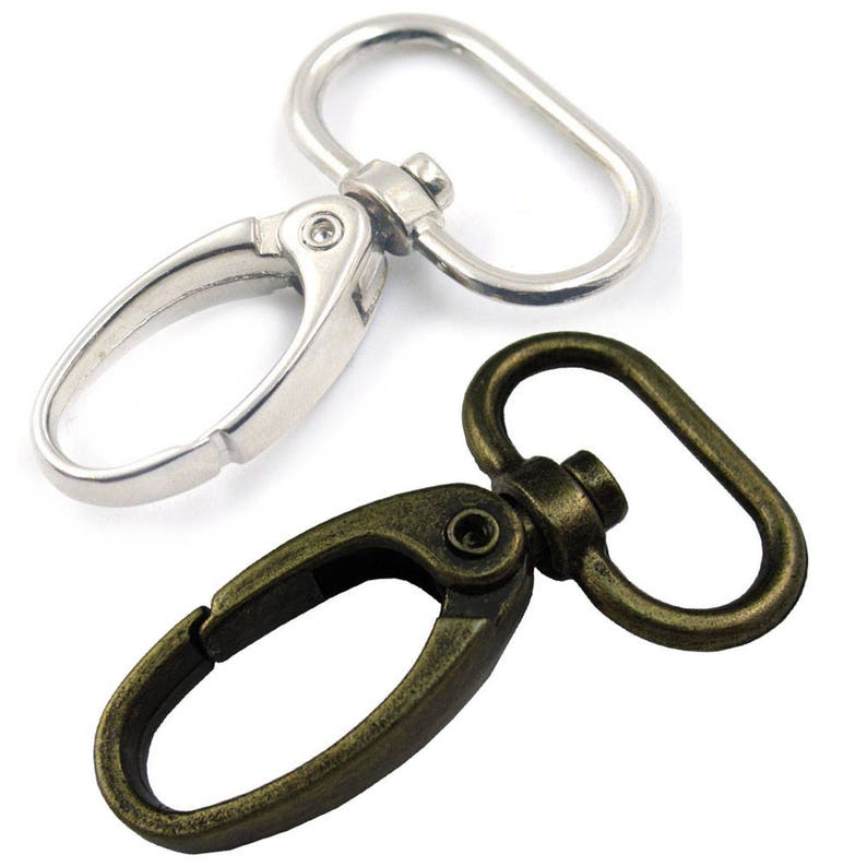 100 Pcs Metal Swivel Lobster Clasps Clips Snap Hooks Findings - Etsy